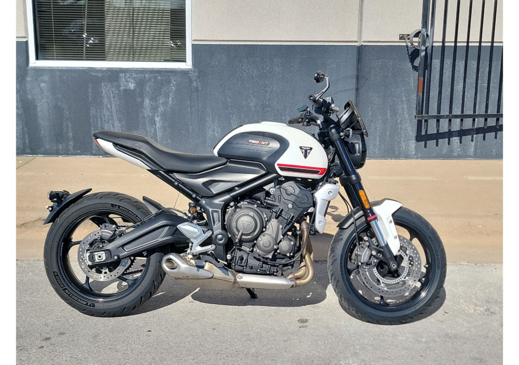 2022 TRIUMPH TRIDENT 660 CRYSTAL WHITE For Sale In (Austin), (TX) 6393 ...