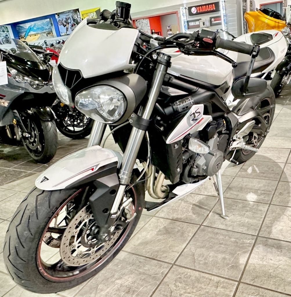 2019 TRIUMPH STREET TRIPLE RS CRYSTAL WHITE For Sale In (Canton), (GA ...