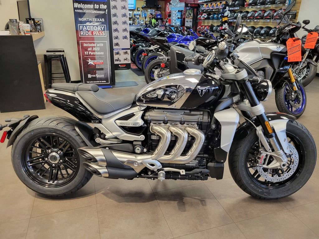 2023 TRIUMPH ROCKET 3 R CHROME EDITION JET BLACK For Sale In (Irving ...
