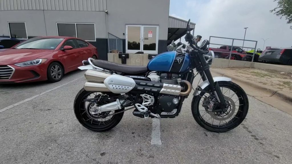 2022 TRIUMPH SCRAMBLER 1200 XC COBALT BLUE AND JET BLACK For Sale In ...